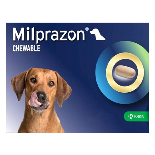 Buy Milprazon Worming Chewable For Dogs Over 11lbs - Free Shipping